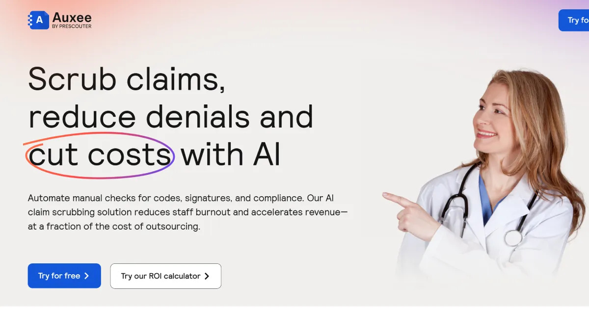 Scrubbing Claims - Auxee